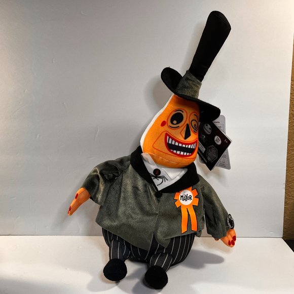 Disney | Holiday | Nightmare Before Christmas 7 Animated Mayor Plush ...
